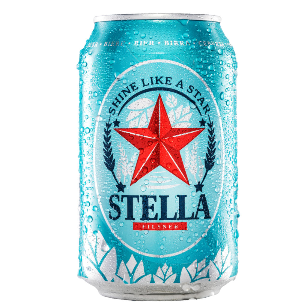 Stella Pils Can - PhoenixBev Online Shop, Mauritius